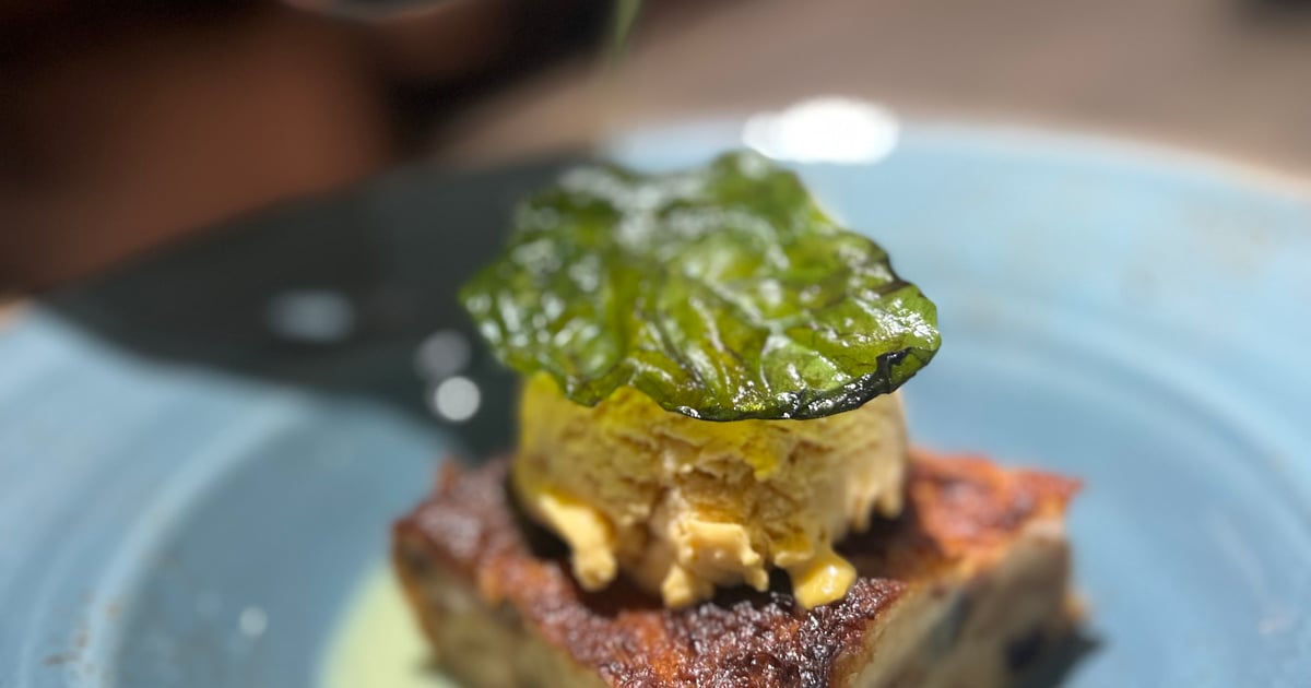 Panettone Bread Pudding - Dine In - Pacha Nikkei - Peruvian Japanese ...