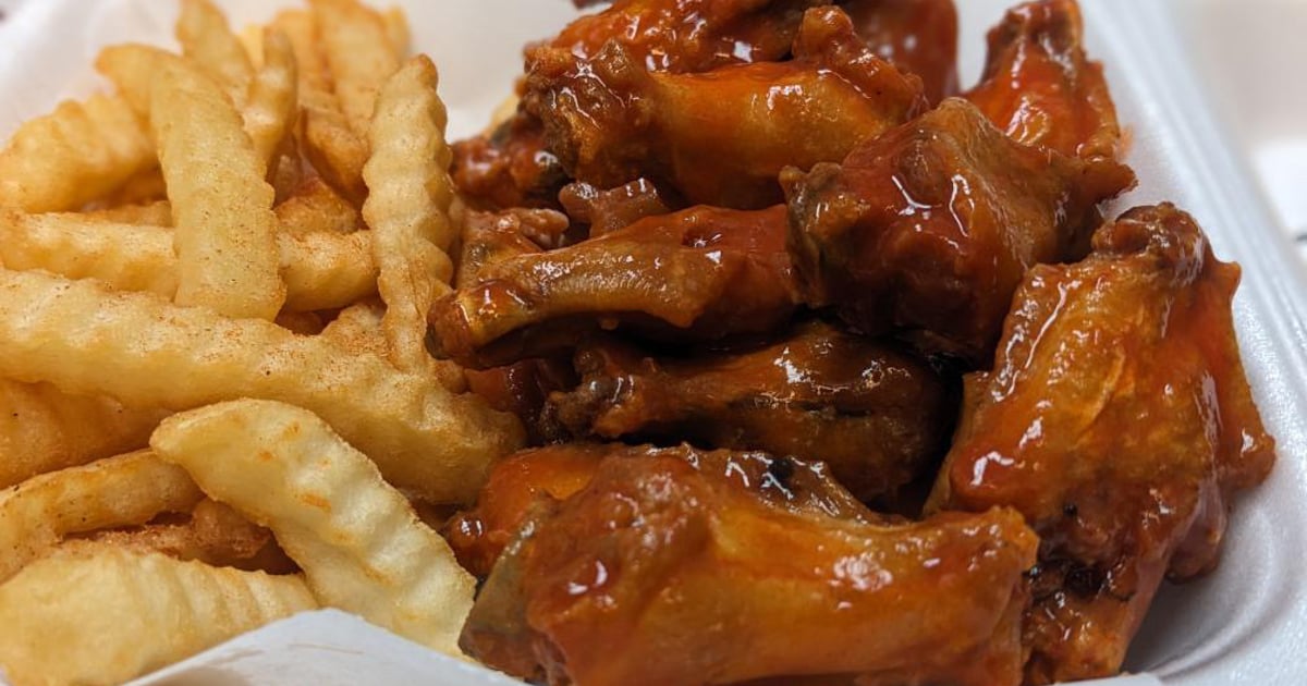 15 Pc Bone-in Combo (Fries W/drink) - Frozen Rooster - Chicken Wings ...