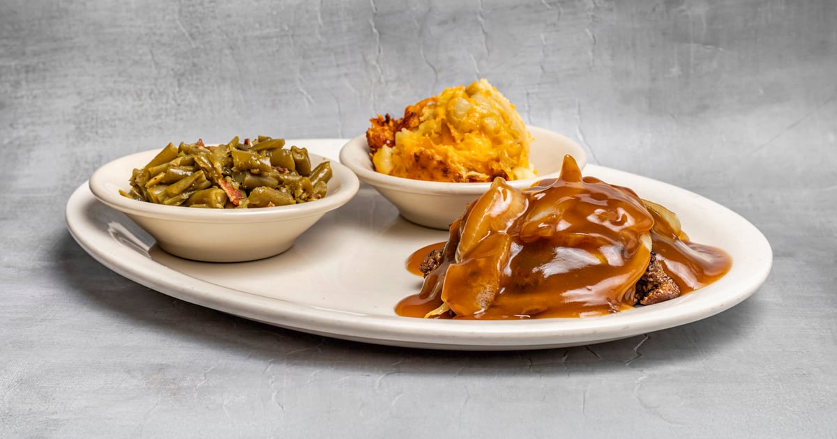 Hamburger Steak - Lunch/Dinner - The Colonial Restaurant