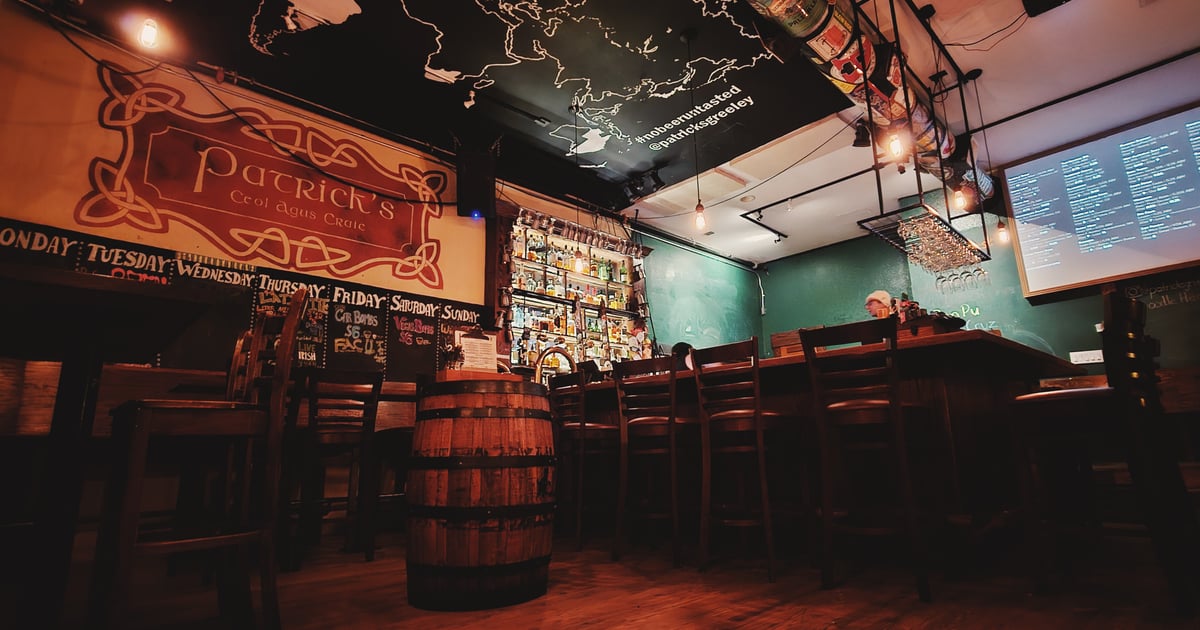 Private Events - Patrick's Irish Pub: Greeley Bar & Grill | Best Irish Food