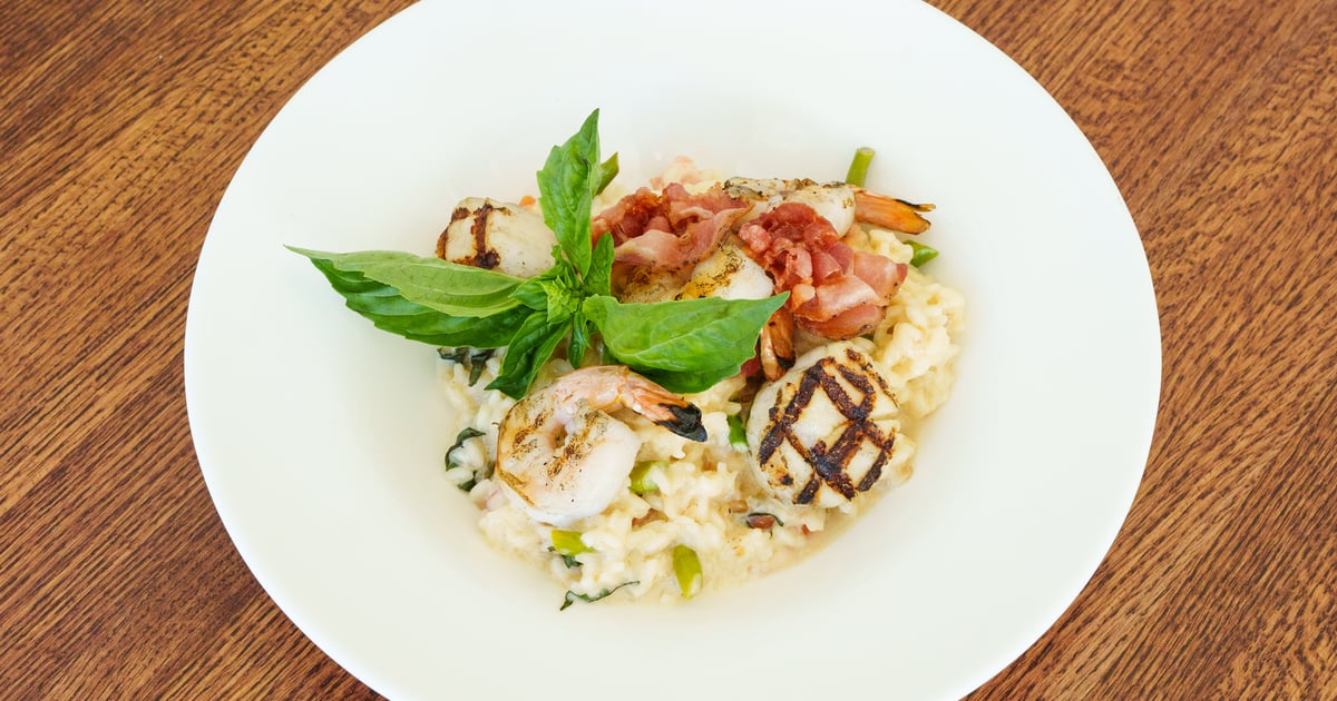 Shrimp & Scallop Risotto - Dinner - Cedar Hollow Inn Restaurant & Bar