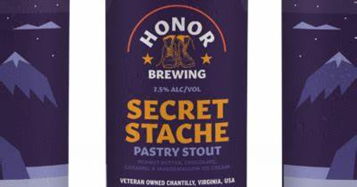 Honor Brewing Secret Stache Pastry Stout - Historic Greenbrier Farms