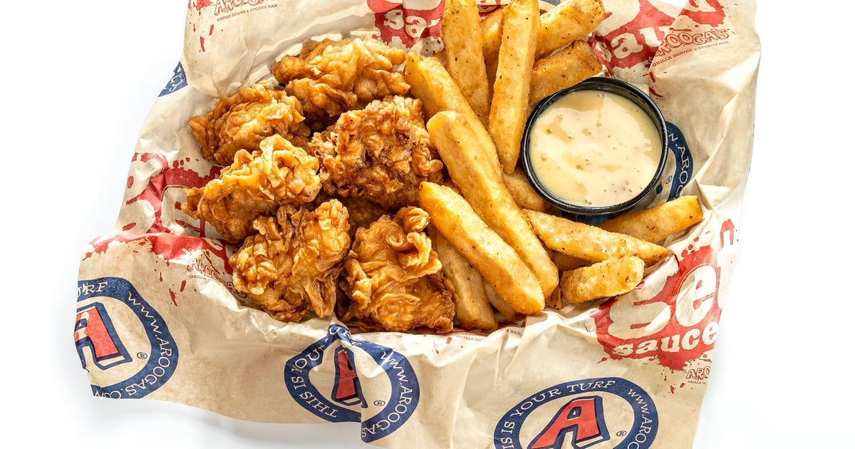 Hand-breaded Nuggz - Menu - Arooga's - Bar & Grill