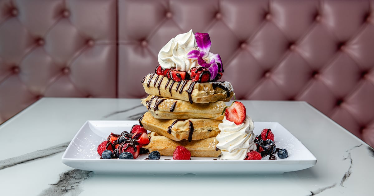 Angels in Heaven Waffles - Sugar Factory