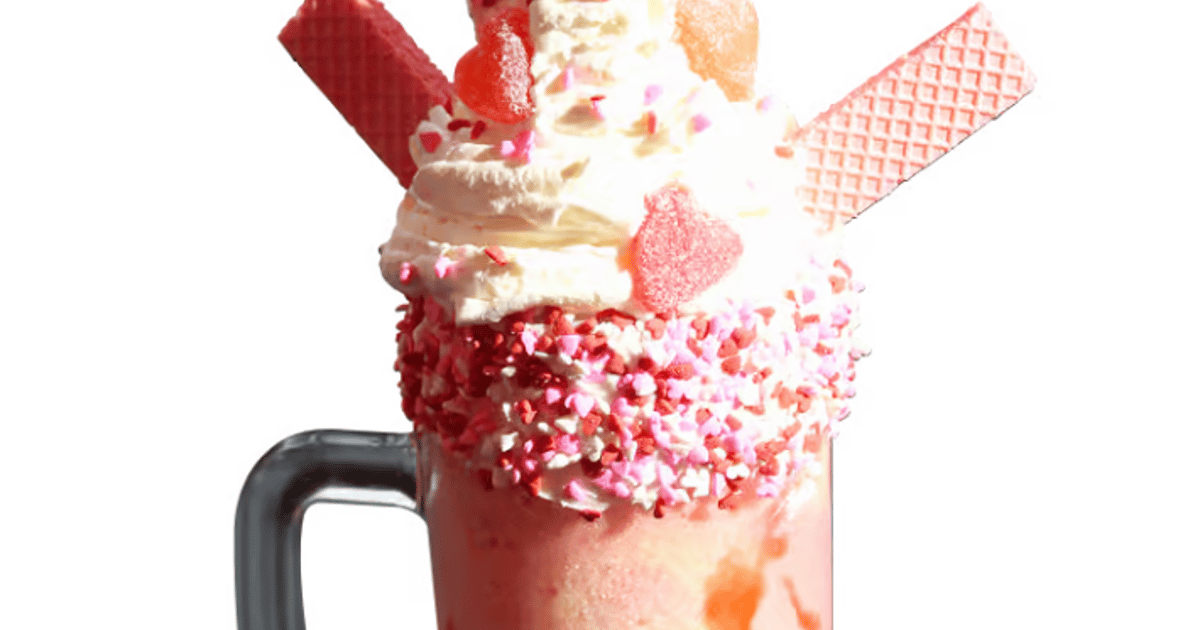 Cupids Float - Valentines Menu - Sugar Factory