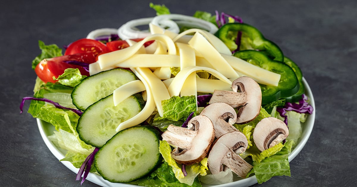 Garden Salad - Main Menu - Jon Smith Subs | Famously Fresh Subs