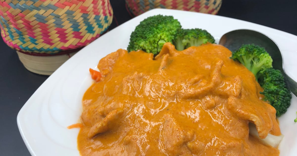 Panang - Menu - Moo Dang - Thai Restaurant in Reno, NV