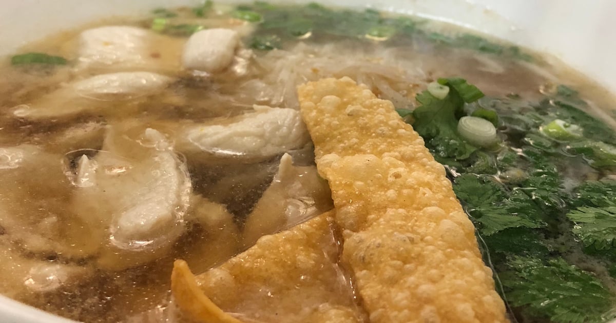 Chicken Noodle Soup - Moo Dang - Thai Restaurant in Reno, NV