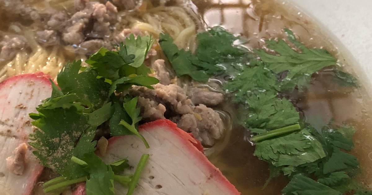 Moo Dang Soup - Moo Dang - Thai Restaurant in Reno, NV