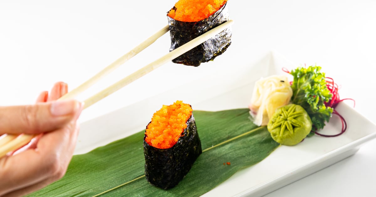 Smelt Roe sushi - Zen Japanese Grill & Sushi Bistro - Sushi Restaurant ...