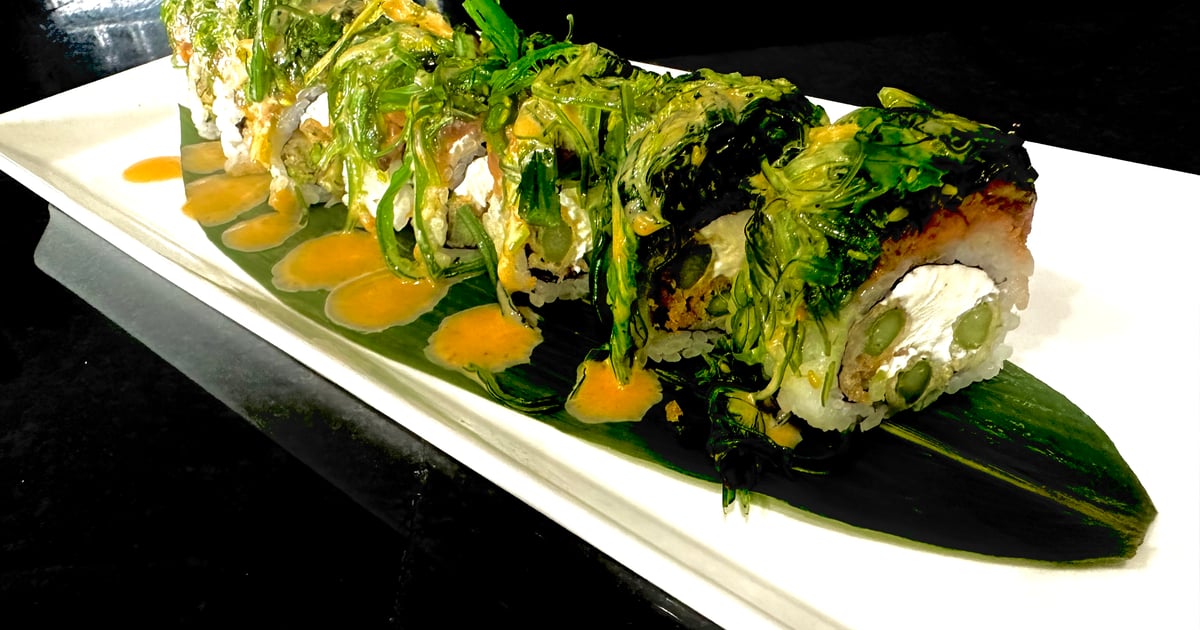 Aspara-GUSTO Roll - From the Sushi Bar - Zen Japanese Grill & Sushi ...