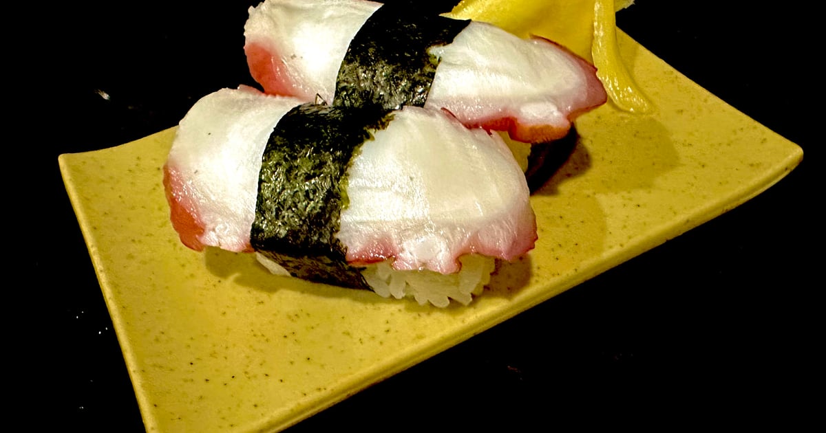 Octopus Sushi - Menu - Zen Japanese Grill & Sushi Bistro - Sushi ...