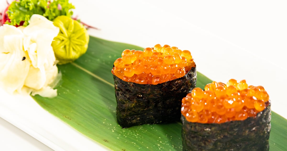 Salmon Roe sushi - Zen Japanese Grill & Sushi Bistro - Sushi Restaurant in Mandeville, LA