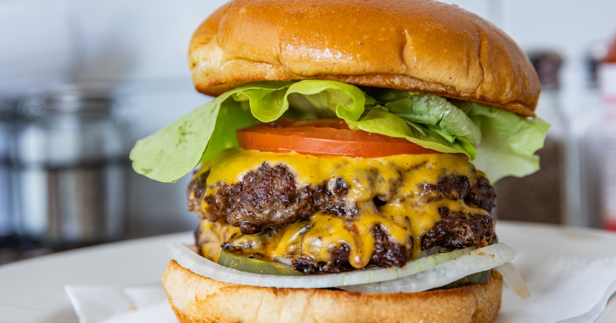 DOUBLE Butcher Burger - Lunch - Iverstine Butcher - Butcher shop in ...