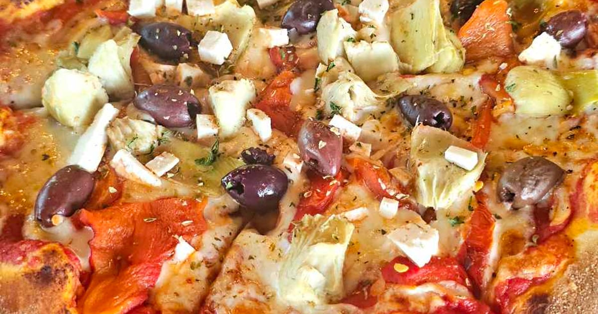 Greco Pizza - Osteria Mia Menu - Osteria Mia - Italian Restaurant in Phoenix, AZ