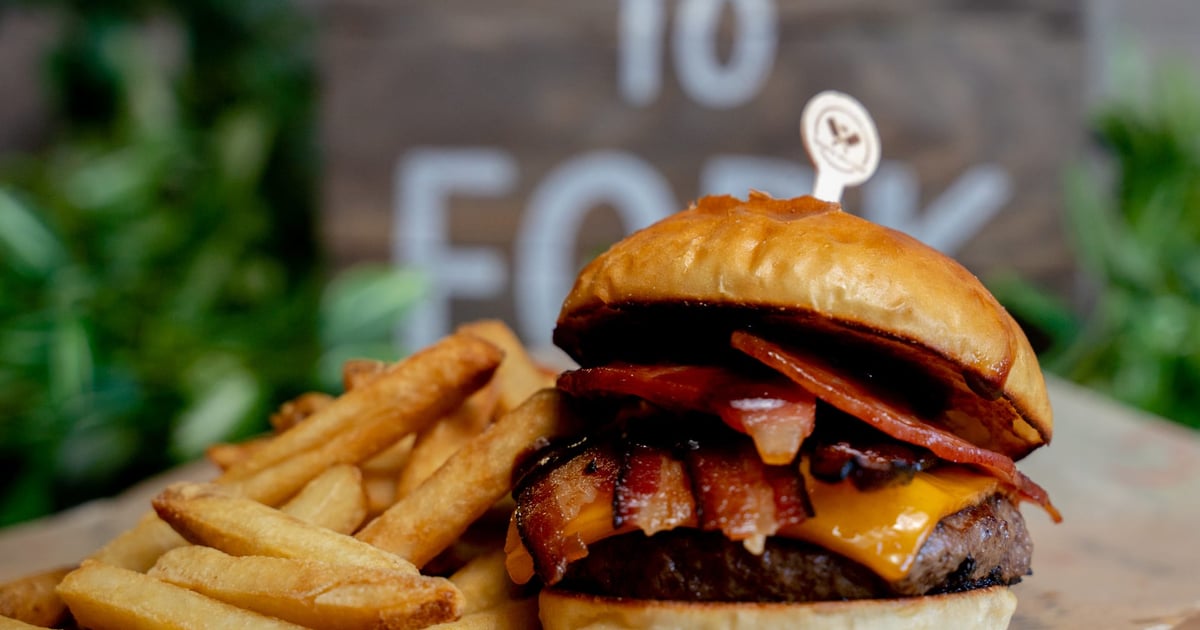 The Butcher Burger - Burgers - Butcher & Sprout - Farm to Table ...