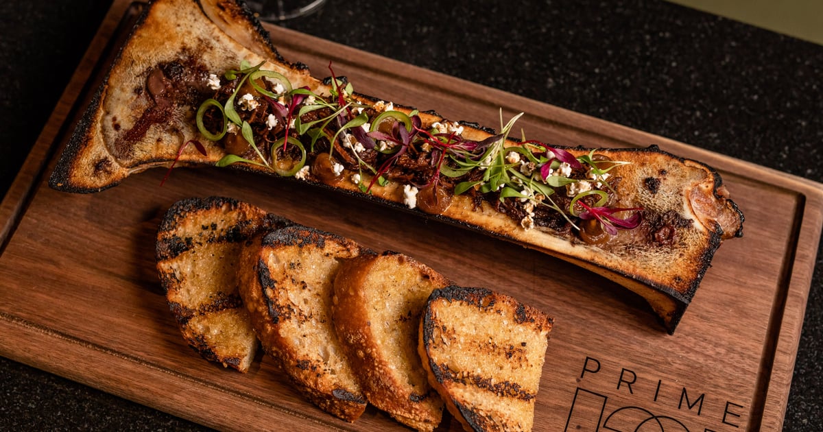 Dinosaur Bone Marrow Prime 131 Steak House In Houston Tx