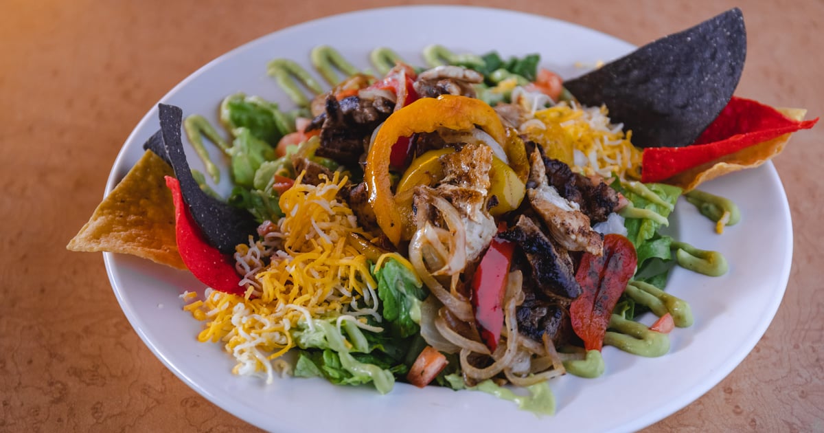 Fajita Salad - Hot Tamales New Mexico - Mexican Restaurant in Rio ...