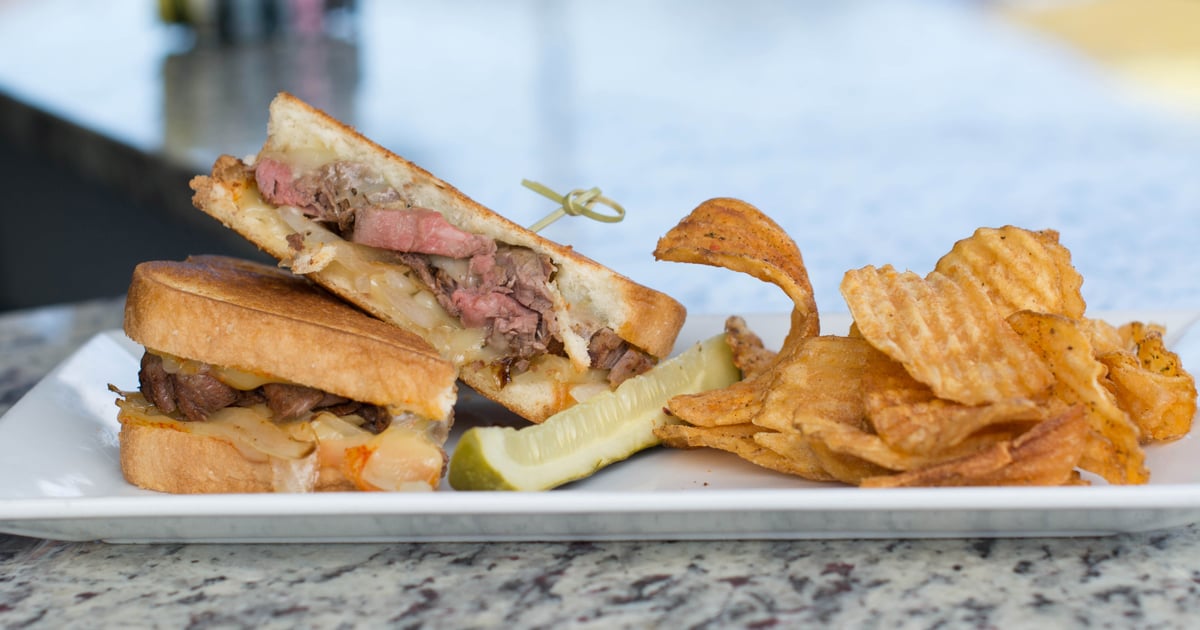 Beef Tenderloin Melt - Main Menu - Hightopps Backstage Grille - Bar ...