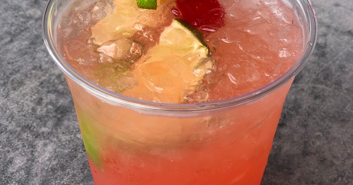 Cherry Limeade Crush - Hightopps Backstage Grille - Bar & Grill in ...