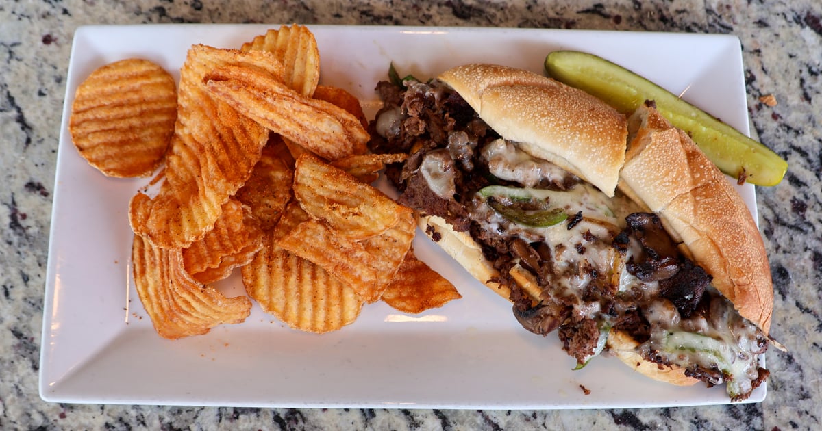 Ribeye Cheesesteak - Main Menu - Hightopps Backstage Grille - Bar ...