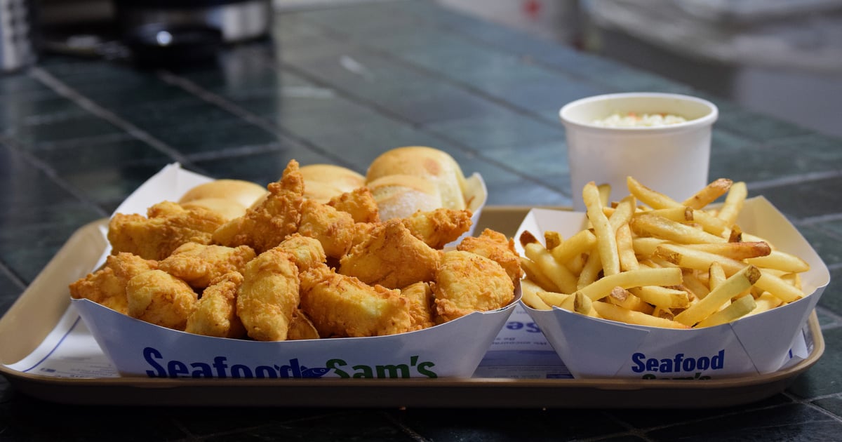 Family Fish Fry for Four - Seafood Sam's, Cape Cod, MA