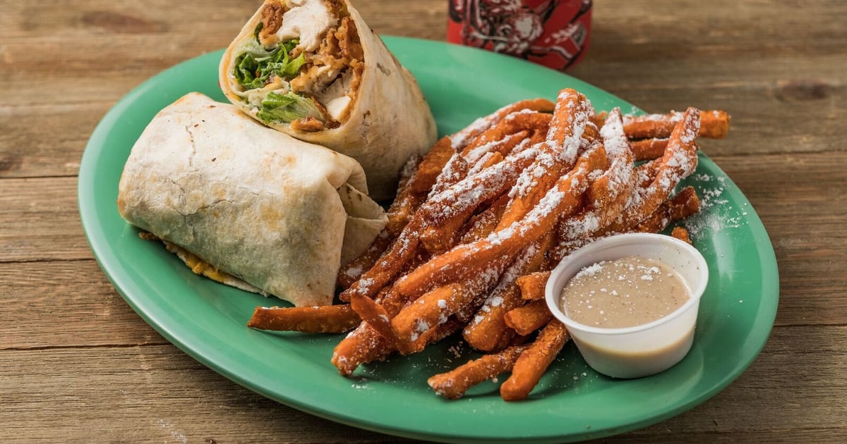 Chicken Club Wrap - The Froghead Grill - Restaurant in MS