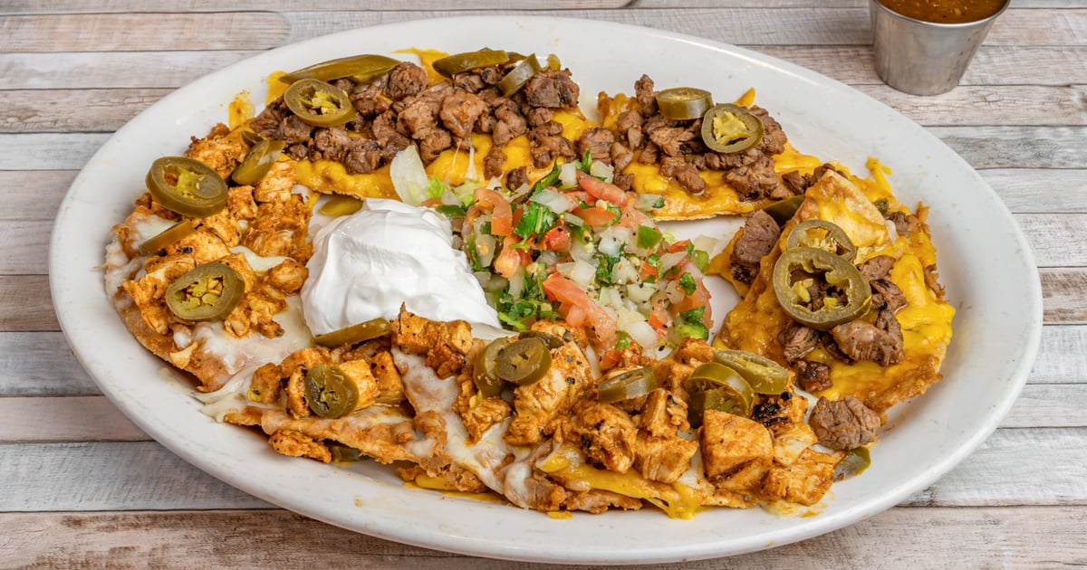 Beef Fajita Nachos - Moderno - Tex-Mex Restaurant in TX