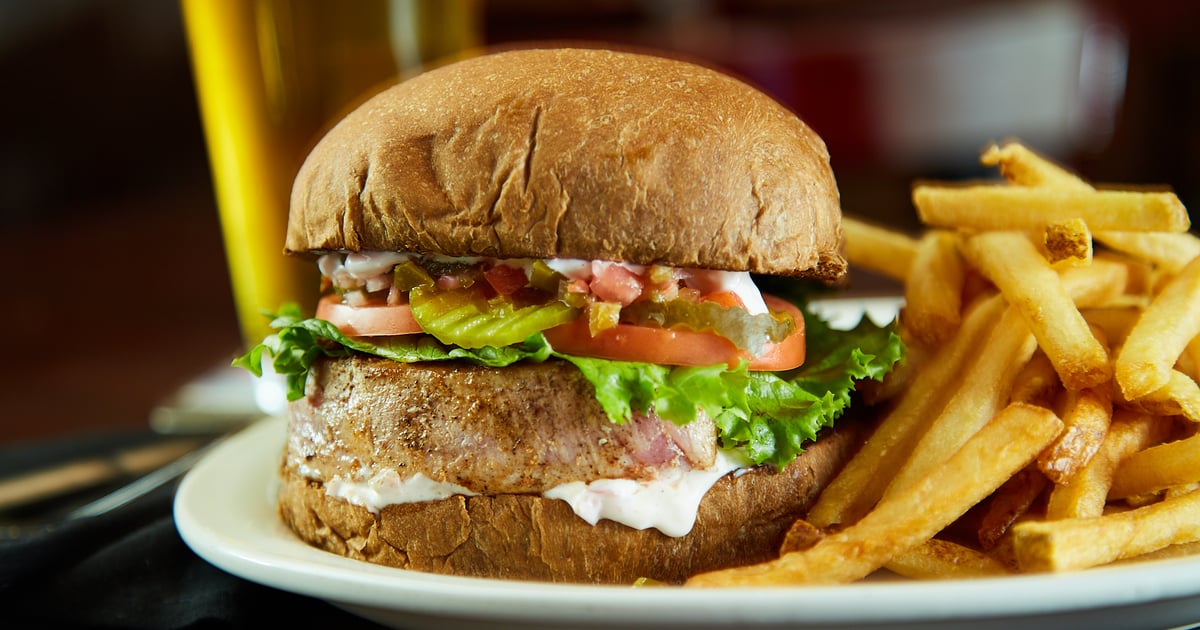 Angry Tuna Sandwich - Angry Dog - Bar & Grill in Deep Ellum, Dallas, TX