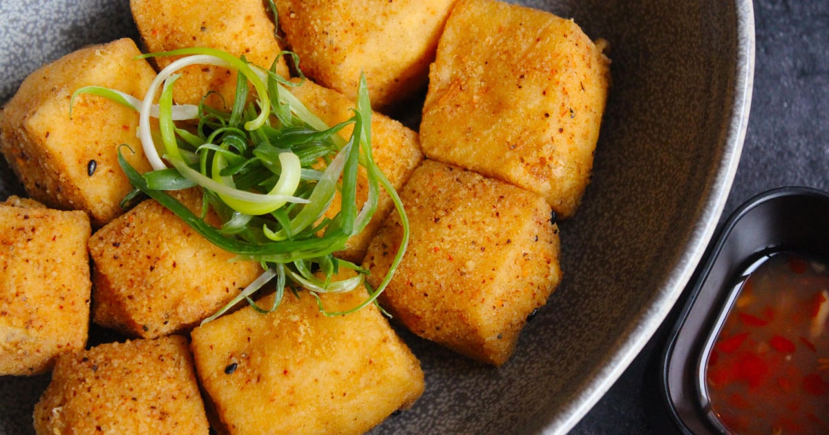 Crispy Sesame Tofu Squares - Dumpling Time - Asian Restaurant in CA