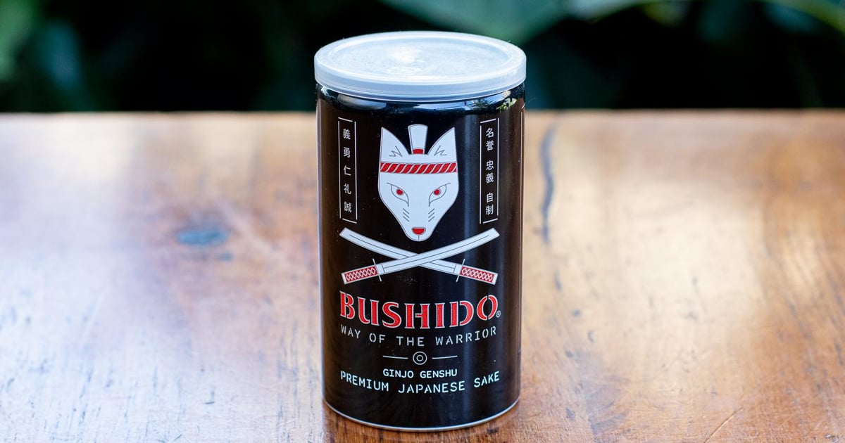 Bushido Sake Can - Dumpling Time - Asian Restaurant in CA
