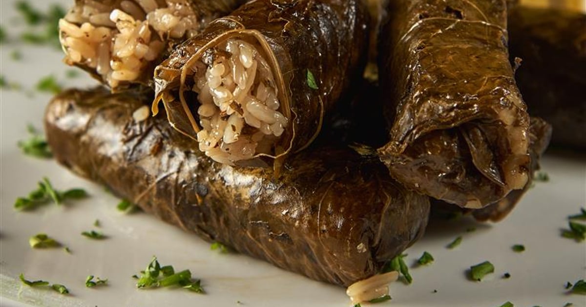 Grape Leaves - Menu - Aladin Mediterranean Kitchen - Restaurant in ...