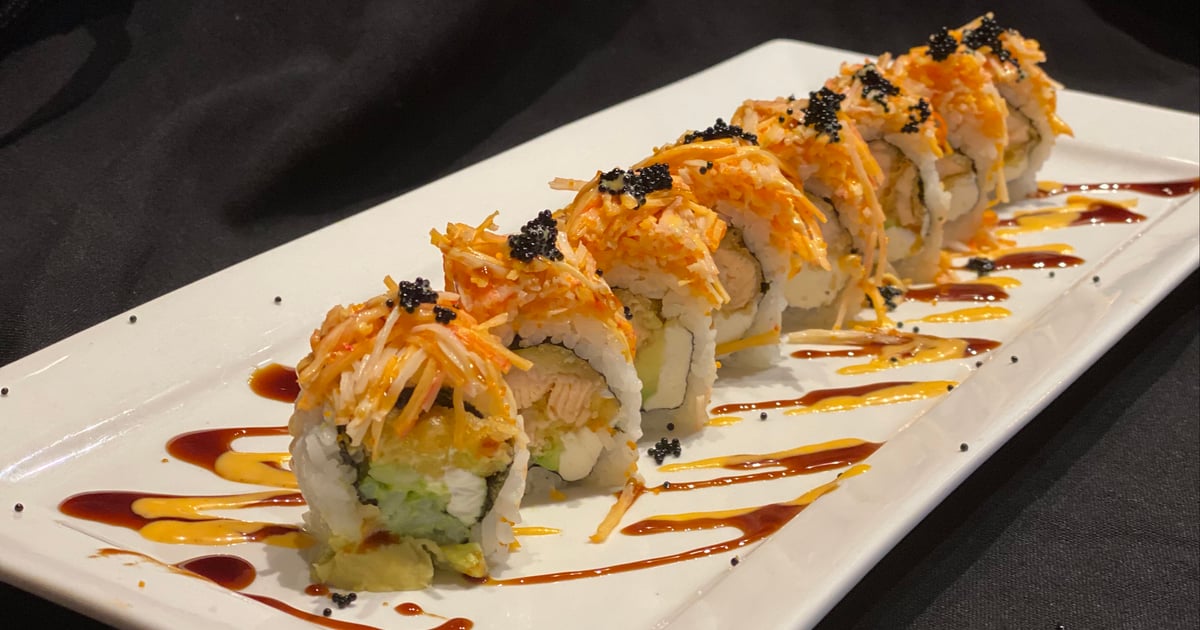Butterfly Roll - Xengo Fusion Kitchen and Sushi - Asian Fusion ...