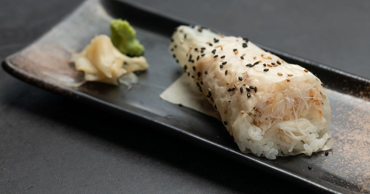 Baked Crab Handroll - Food Menu - Blue Ribbon Sushi Bar & Grill ...