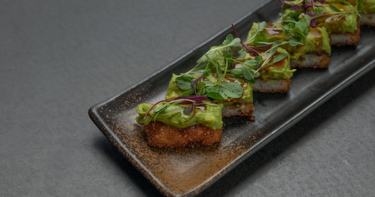 Crispy Rice Avocado - Blue Ribbon Sushi Bar & Grill - Japanese ...
