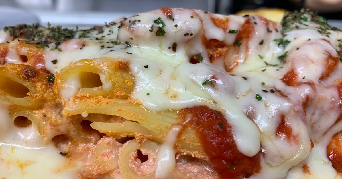 Baked Ziti - Menu - Milton's Pizza & Pasta