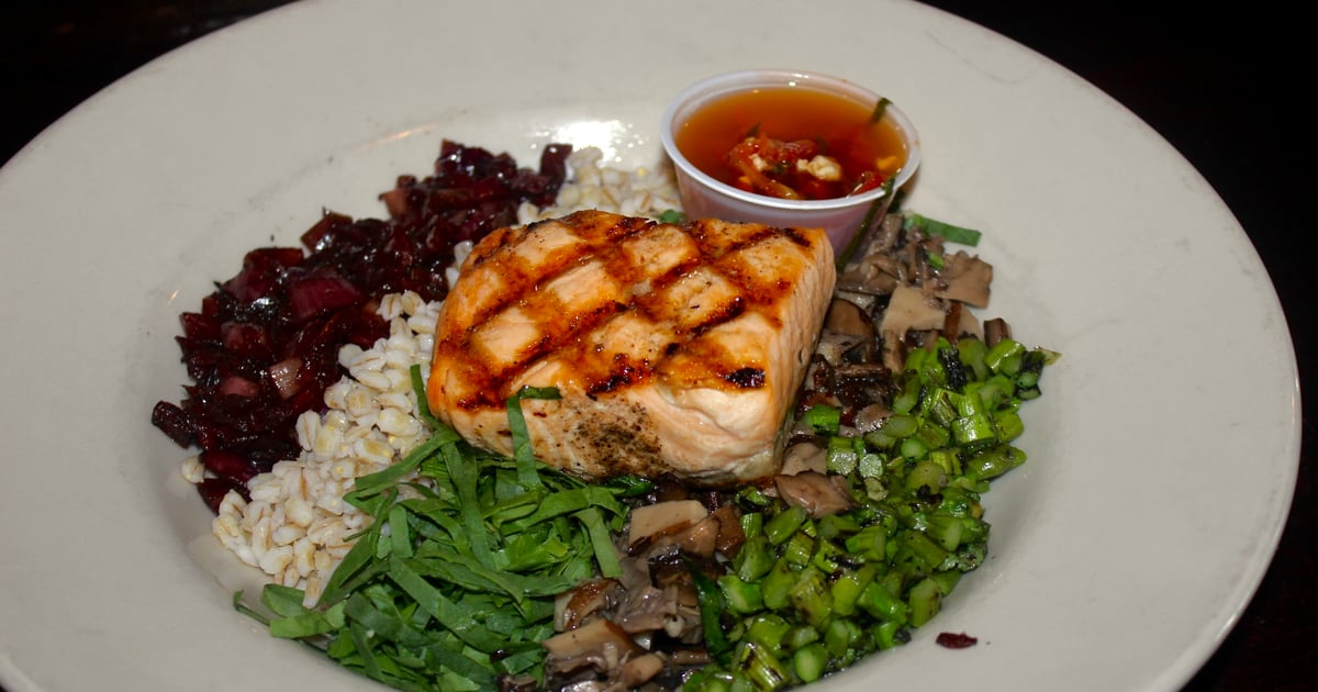 SALMON 'ROW' SALAD - The Tavern Company - Tavern in Cleveland Hts, OH