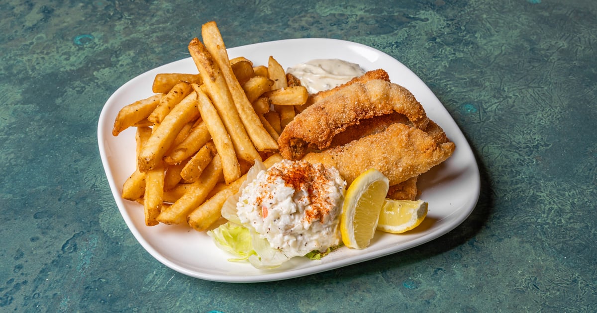 Perch Fish Fry Dinner - Mutt & Jeff's Restaurant and Bar in Lorain Ohio