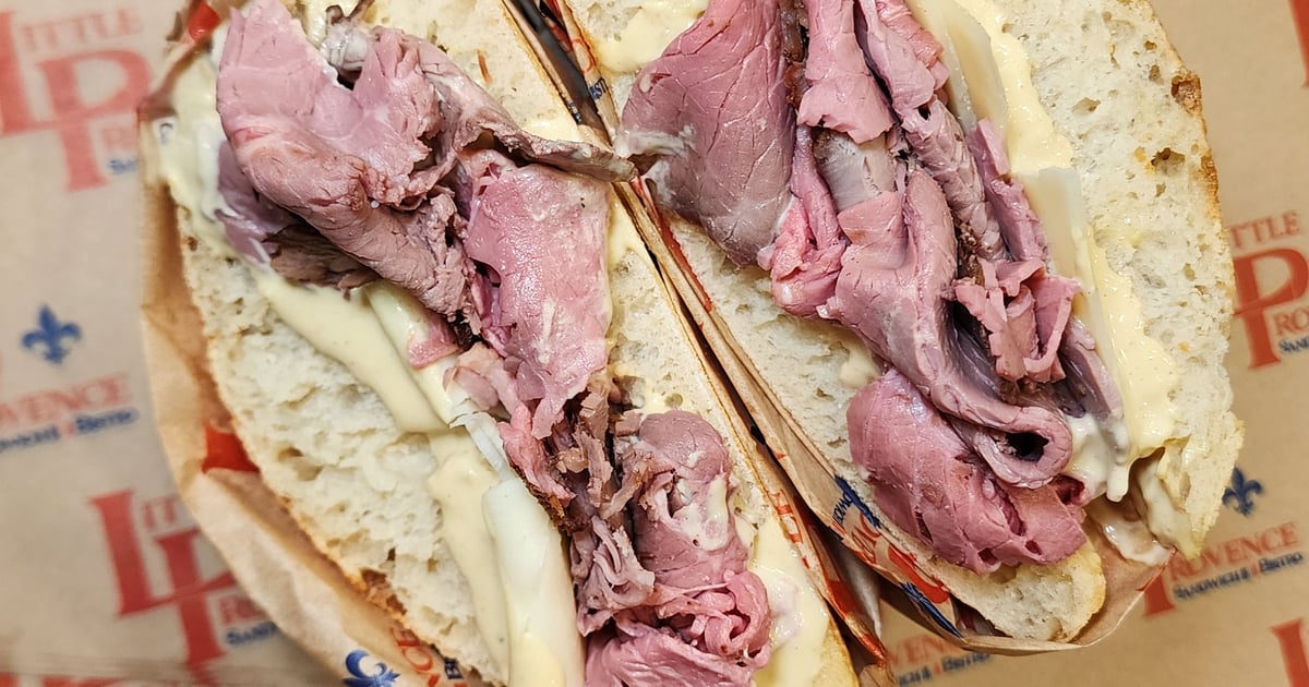 Roast Beef - Sandwich Menu - Little Provence Café - French Restaurant ...