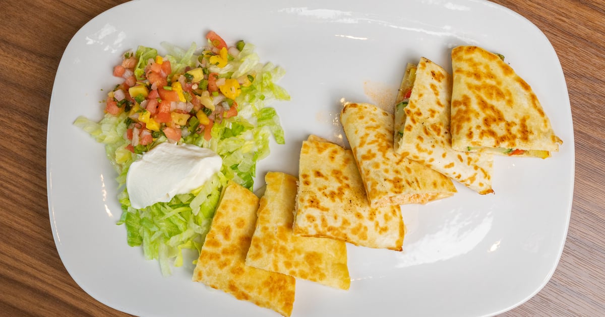 12. Quesadilla Sampler - Menu - Chapala Mexican Grill - Mexican ...