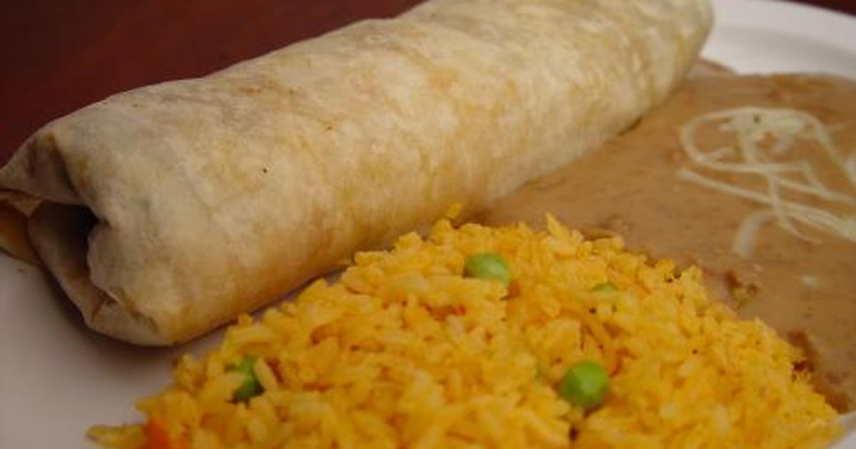 28. Burrito Plate - Rodeo Mexican Grill