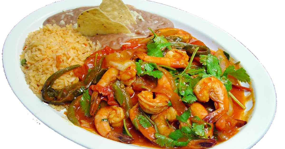 54. Ranchero Sauce Shrimp - Food Menu - Rodeo Mexican Grill