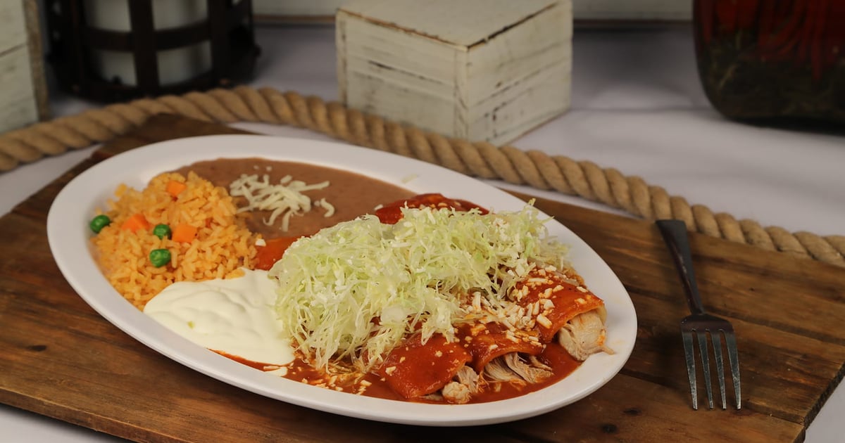 3 Piece Enchilada Plate - Little Rodeo - Rodeo Mexican Grill - Mexican ...