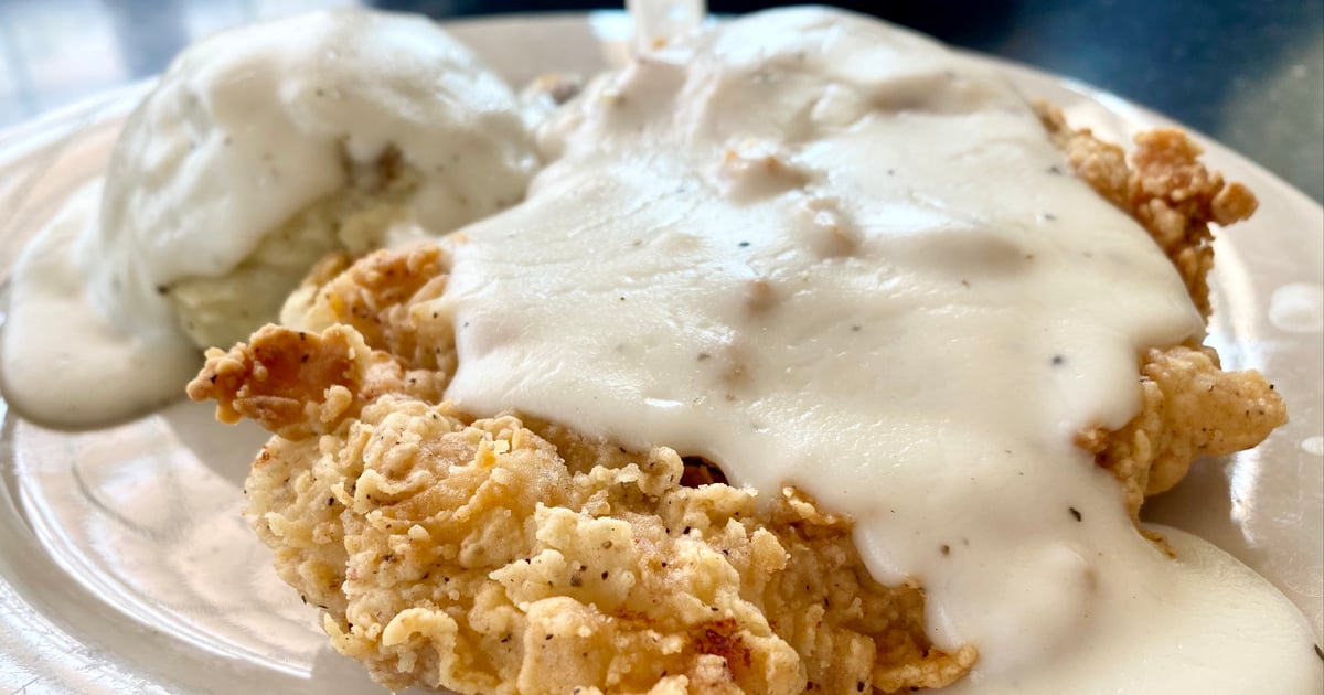 Chicken Fried Chicken - Lunch Menu - Monument Cafe