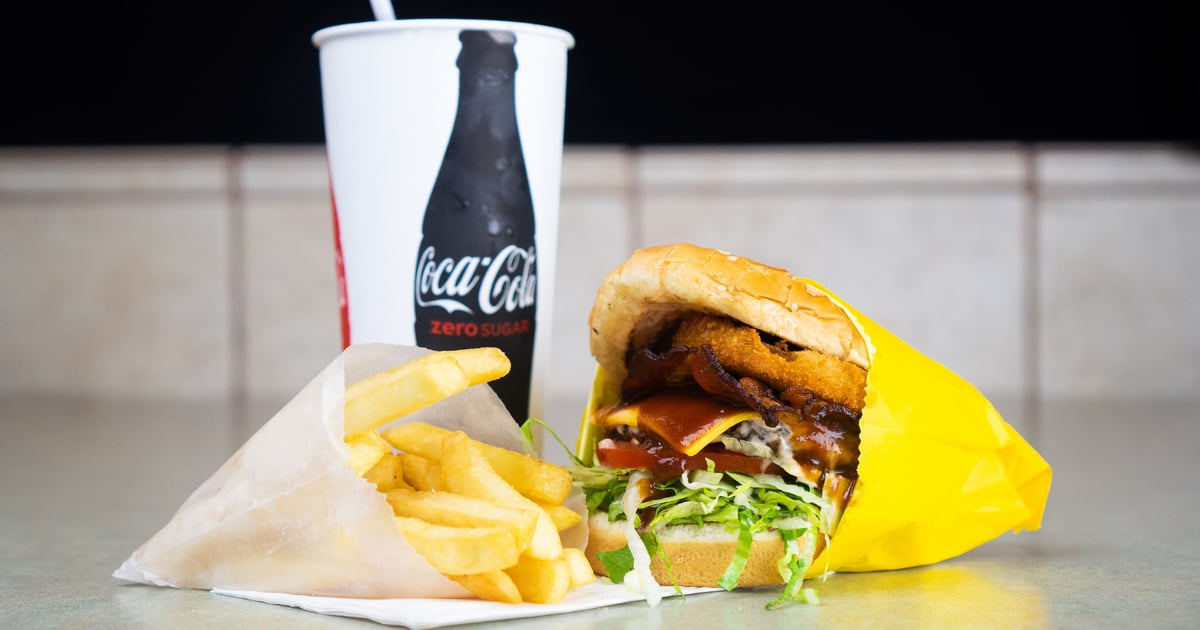 Double Western Bacon Cheeseburger Combo - Burgers Supreme – Best ...