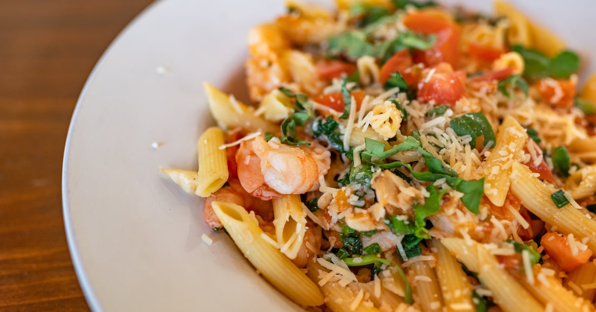 Taster's Shrimp Pasta - Taster's Pizza - Pizza Restaurant in Snowmass ...