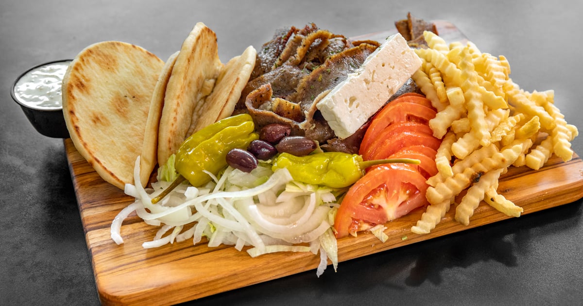 Gyro Platter - Janson's Drive In - Restaurant in IL