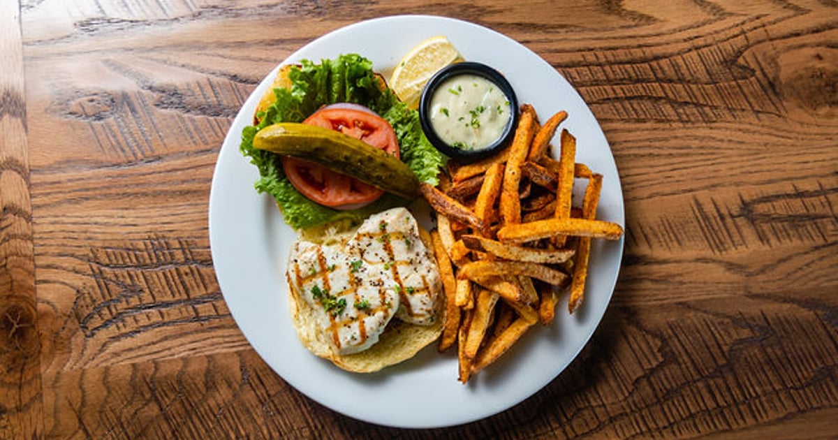 fish burger - Menu - Foster's Kitchen | Scratch Kitchen