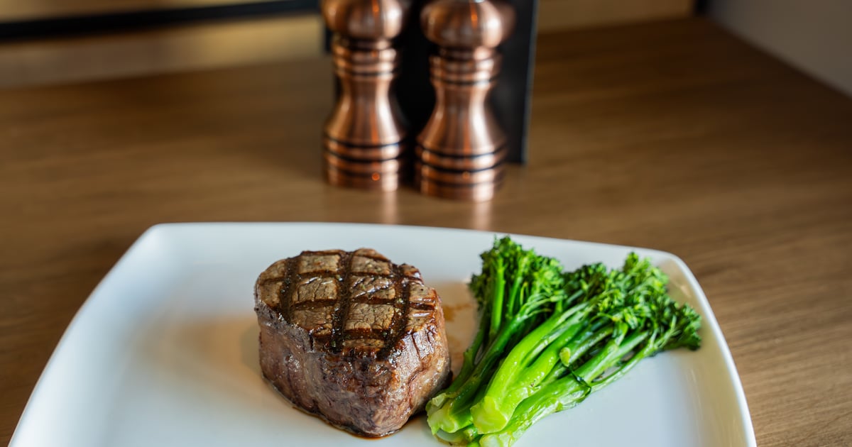 8 oz. Filet Mignon - Dinner - Oar & Iron - Raw Bar & Grill