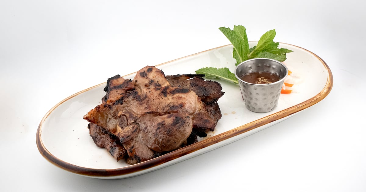 VIETNAMESE PORK CHOP. - OBAO Menu - Obao Noodles & BBQ
